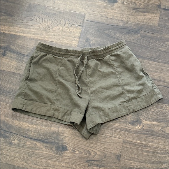 Universal Thread | Shorts | Universal Thread Green Linen Shorts With ...